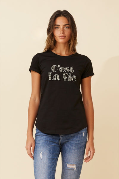 Astra embellished tee & Buy Online & Rockmans